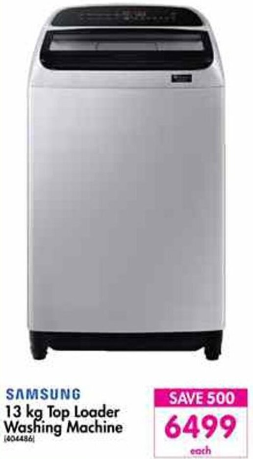 Samsung 13kg Top Loader Washing Machine offer at Makro