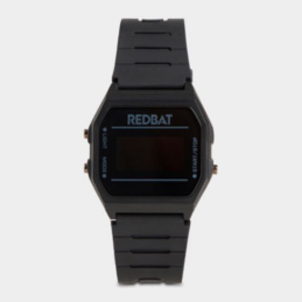 Redbat black retro watch offer at Sportscene