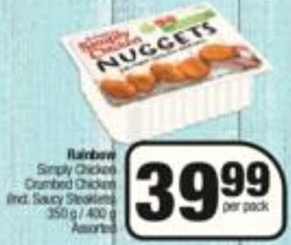 All Chicken nuggets offers - Find and view the cheapest Chicken nuggets ...