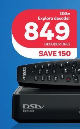 Dstv explora decoder offer at PEP