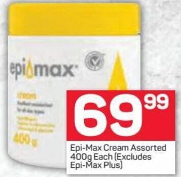 Epi-Max Cream Assorted 400g offer at Pick n Pay
