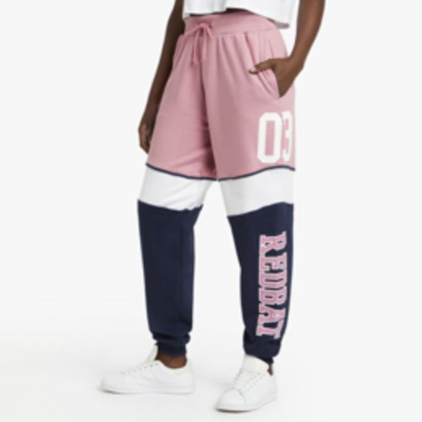 Redbat athletics women's pink jogger offer at Sportscene