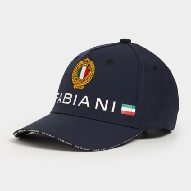 Branded cap offer at Fabiani