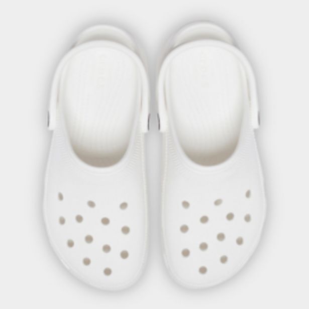 Crocs women's platform white clog offer at Sportscene