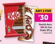 Nestle Aero Or Kit Kat Slabs (Assorted)-For Any 2 x 85g offer at Game