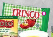 Trinco Green Tea Tagless-100's Per Pack offer at Game