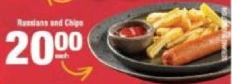 Russians and Chips offer at Spar