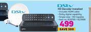 Dstv hd decoder installed offer at Game