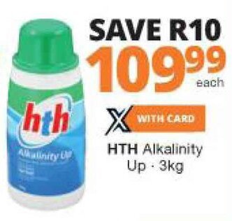 hth Alkalinity Up 3kg offer at Checkers Hyper