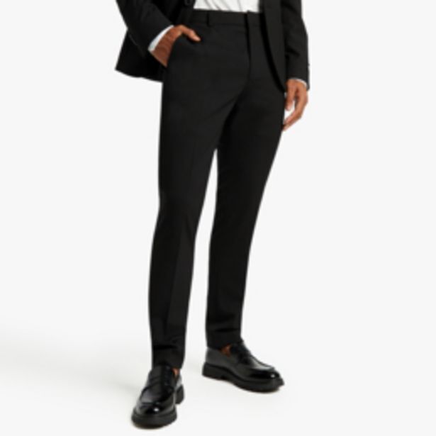 Mkm black core skinny suit trouser offer at Markham