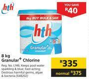 HTH 8Kg Granular+ Chlorine offer at Builders Warehouse