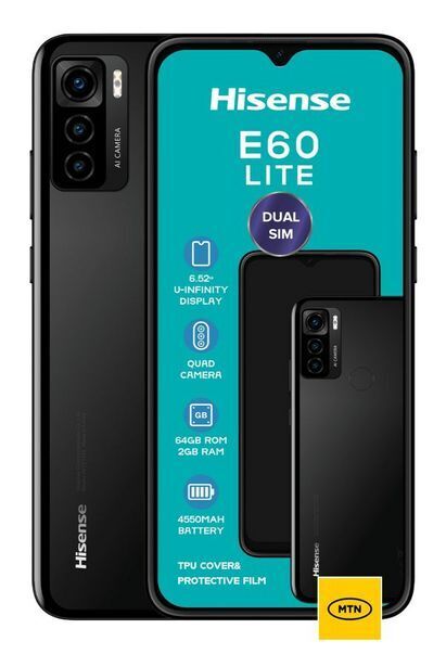 Hisense e60 lite black offer at MRP