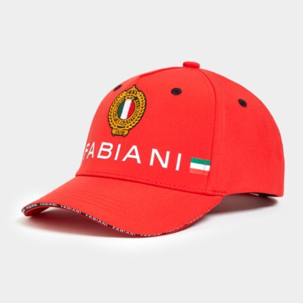 Branded cap offer at Fabiani