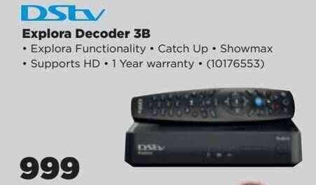 DStv Explora Decoder 3B offer at HiFi Corp