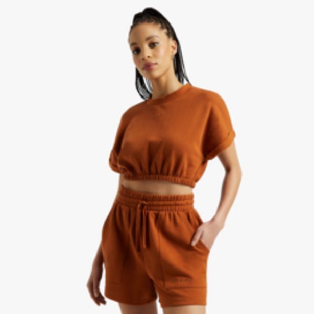 Redbat classics women's rust cropped top offer at Sportscene