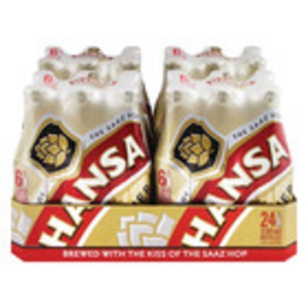 Hansa pilsener beer bottle 330ml x 24 offer at Pick n Pay Liquor