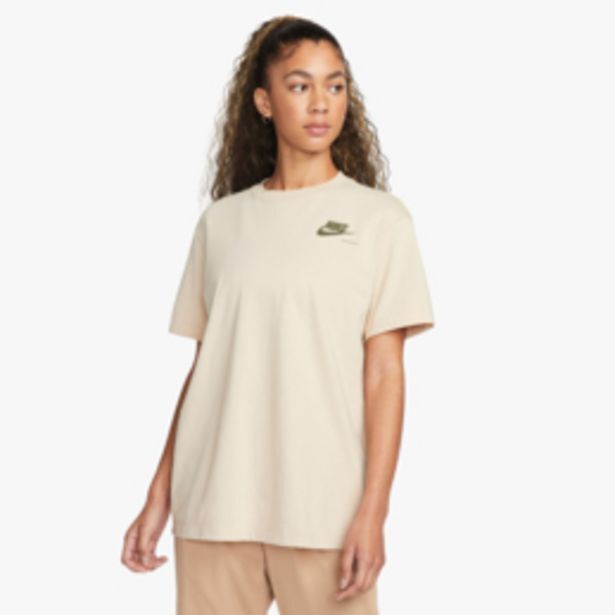 Nike women's nsw brown t-shirt offer at Sportscene