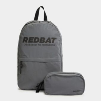 Redbat reflector grey backpack offer at Sportscene