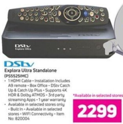 DSTV Explora Ultra Standalone 820004 offer at Game