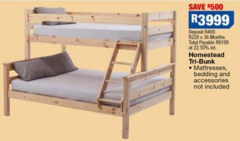 Homestead Tri Bunk