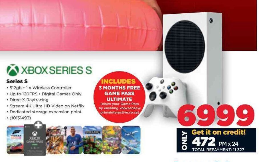 XBOX Series S offer at HiFi Corp