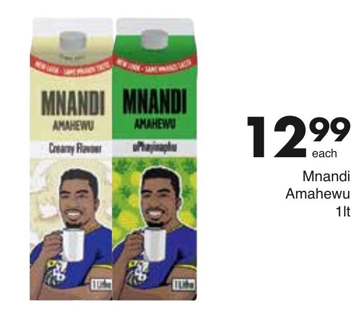 Mnandi Amahewu 1lt offer at Save