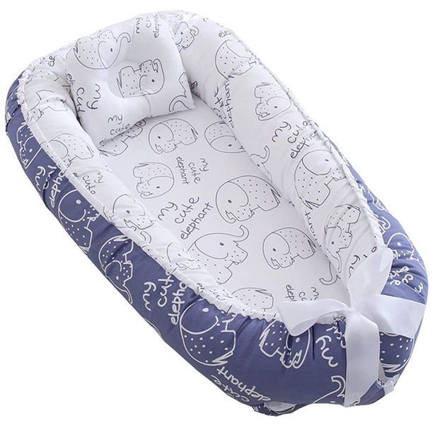 Baby nest,baby lounger co-sleeping baby bassinet for bed newborn ...