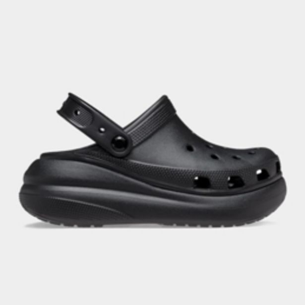 Crocs women's crush black clog offer at Sportscene
