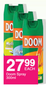 Doom Spray 300ml offer at Save