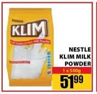Nestle Klim Milk Powder 1x500g offer at Jumbo