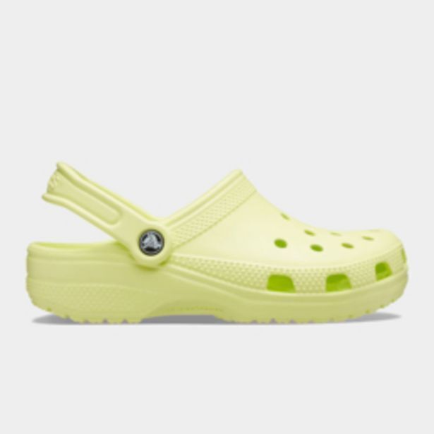Crocs juniors lime classic clog offer at Sportscene