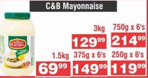 Mayonnaise specials Advance Cash n Carry – Jun 2025