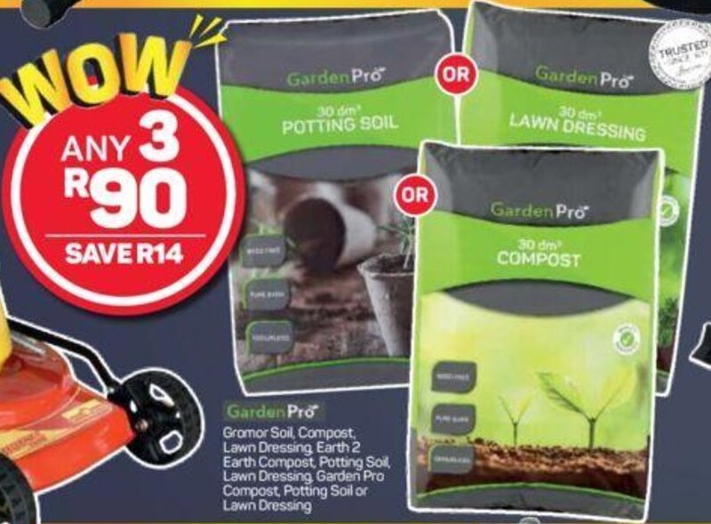 Garden Pro offer at Pick n Pay