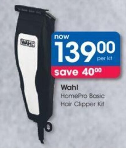 Wahl Home Pro Basic Hair Clipper offer at Clicks