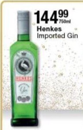 Gin specials Checkers Liquor Shop – Jul 2025