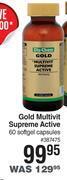 Dis-chem gold multivit supreme active 60 softgel capsules offer at Dis-Chem