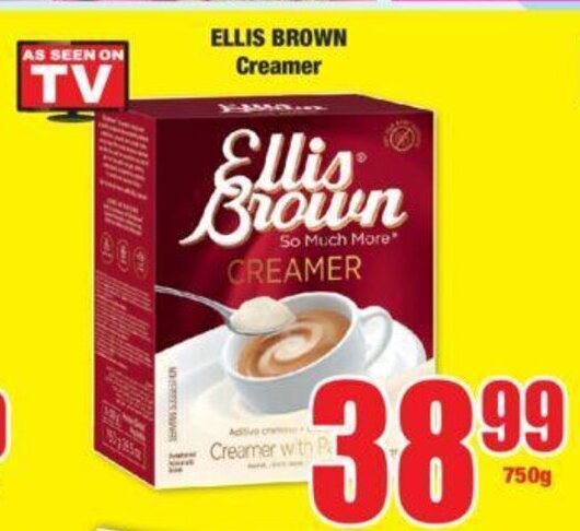 Ellis Brown Creamer 750g offer at Boxer