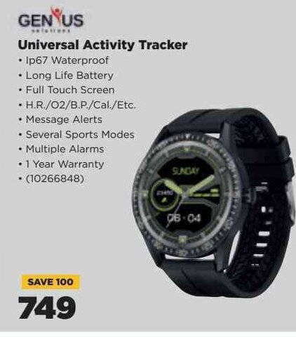 Genius Universal Activity Tracker offer at HiFi Corp