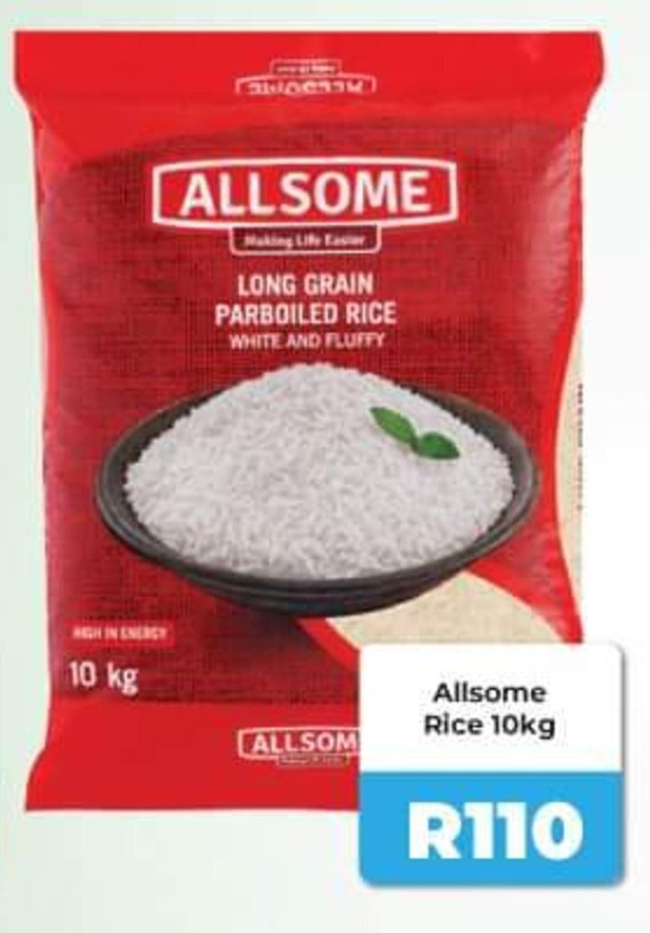 Allsome Rice 10kg offer at 1UP