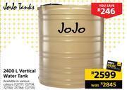 Jojo tanks 2400l vertical water tank offer at Builders Warehouse