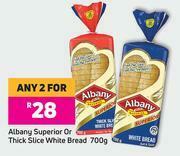 Albany Superior Or Thick Slice White Bread-For Any 2 x 700g offer at Game