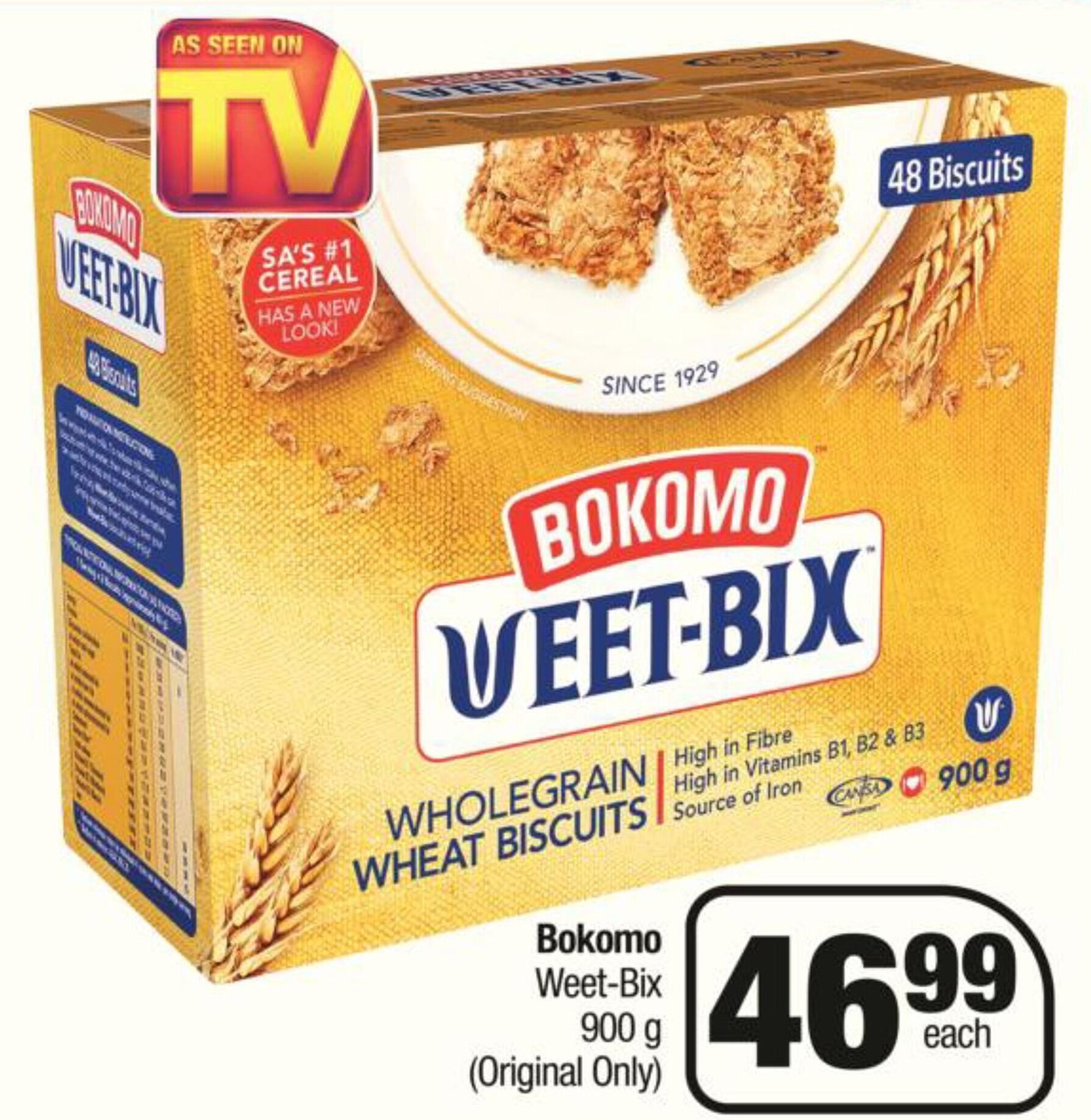 Bokomo Weet-Bix 900g offer at Spar