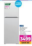 Kic 170l top freezer white fridge ktf 518/2 offer at Game