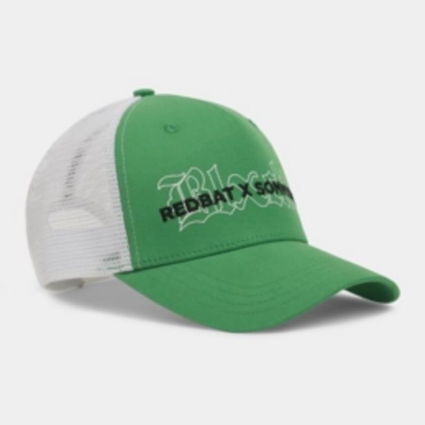Redbat x blxckie trucker green cap offer at Sportscene