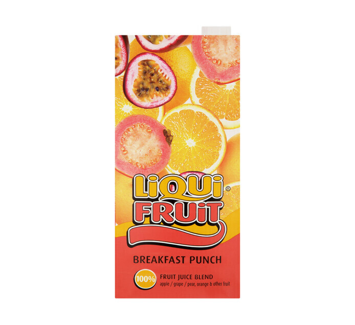 Liqui fruit 2lt, breakfst pnch offer at Makro’s liquor