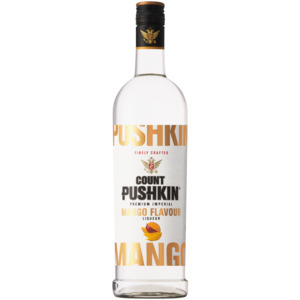 Count pushkin premium imperial mango flavoured vodka bottle 750ml offer ...