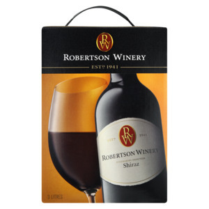 Robertson winery shiraz red wine box 3l offer at Checkers Liquor Shop