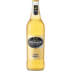 Strongbow gold apple cider bottle 660ml offer at Shoprite Liquor