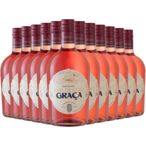 Graça rosé wine bottles 12 x 750ml offer at Shoprite Liquor