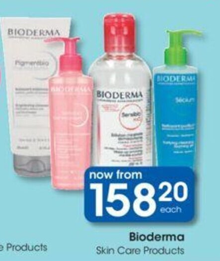 Bioderma Skin Care Products offer at Clicks